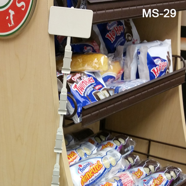 Heavy Duty Metal Merchandising Strip, Clip Strip® Brand, 12 Stations